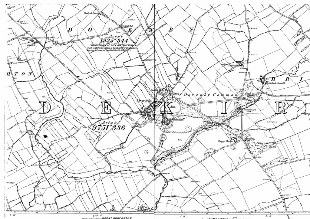 Map of Dovenby 2022 – Dovenby Village