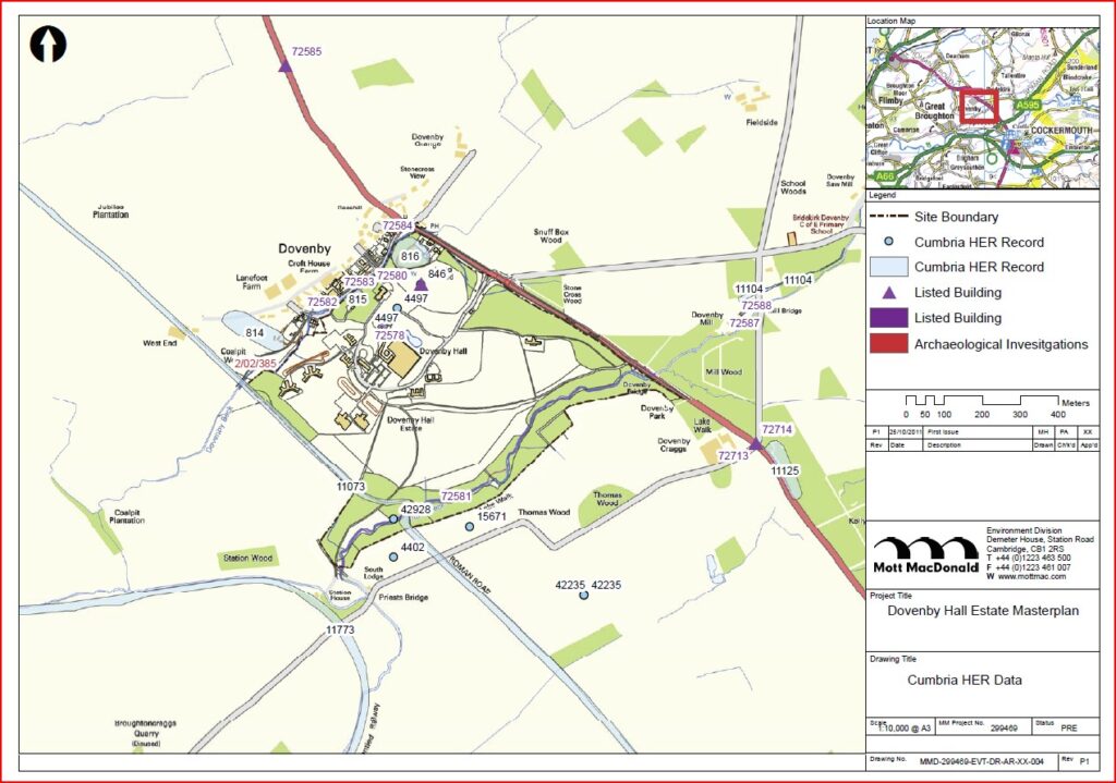 Map of Dovenby 2022 – Dovenby Village